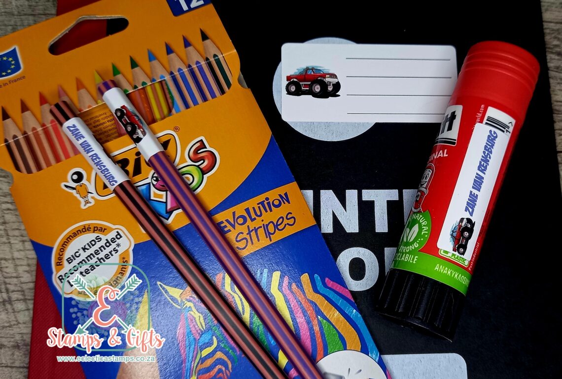 Small Grade 1 Stationery Sticker Pack – Eclectica
